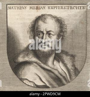 Matthaus Merian the Elder, Swiss-born engraver and publisher, 1593-1650 ...