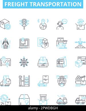 Bulky delivery line icon concept. Bulky delivery vector linear ...