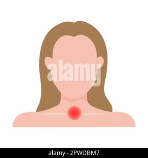 deep cut on leg. Traumas of skin on body part. Vector illustration of ...