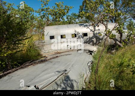 Wreck of C53 Aircraft on Anjo Peninsula, Kimberley Coast, WA, Australia ...