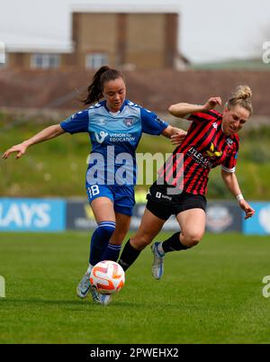 Durham Women's Grace Ayre during FA Women's Continental League Cup ...