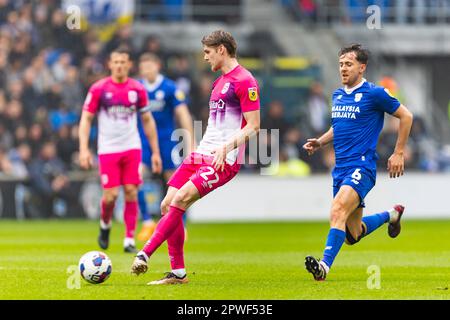 Jack Rudoni #22 of Huddersfield Town during the pre-game warm up ahead ...