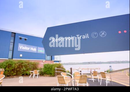 Draycote Water, Rugby, Warwickshire, UK. One of the large reservoirs ...