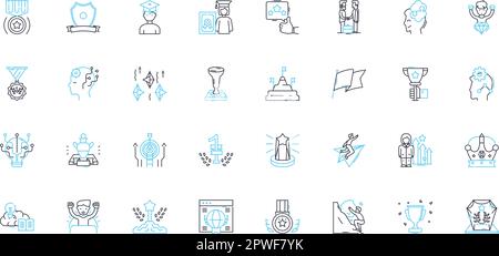 Design phase linear icons set. Ideation, Conceptualization ...