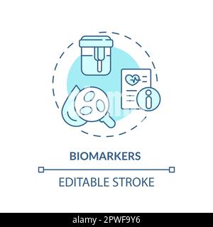 Biomarkers concept icon Stock Vector Image & Art - Alamy