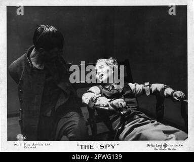 Rudolf Klein Rogge Willy Fritsch Gerda Maurus Scene SPIONE / THE SPY ...