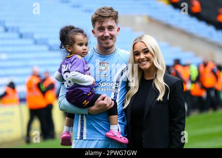 Coventry City's Josh Eccles and family after the Sky Bet Championship ...