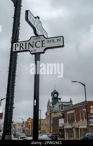 Renfrew, Ontario, Canada - April 29, 2023: The historic Renfrew Post ...