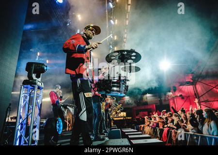 Bern, Switzerland. 28th, April 2023. The German techno marching band ...