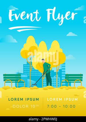 professional Street sweeper worker character Stock Vector Image & Art ...