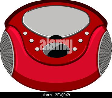 turntable tape retro music color icon vector illustration Stock Vector ...