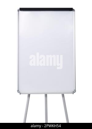 flip chart isolated on white background Stock Photo - Alamy