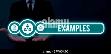 Conceptual caption Examples. Internet Concept photo Sample Model to ...