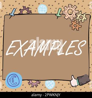 Handwriting text Examples. Business showcase photo Sample Model to ...