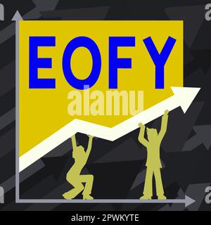 Inspiration showing sign Eofy, Concept meaning a mega sale held on an ...