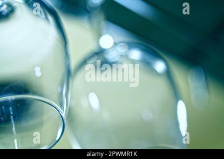 Defocus of glass of wine effect with lighting for background and ...