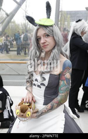 Cosplayer bei der Manga-Comic-Con auf der Leipziger Buchmesse 2019 ...