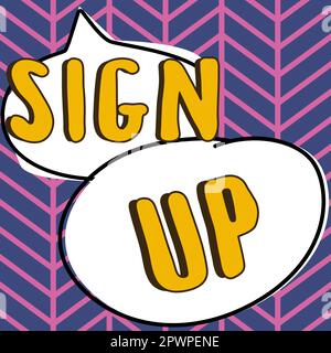 Text caption presenting Register Online, Business idea System for ...