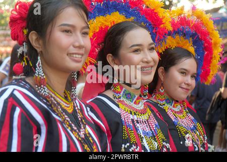 Malaybalay City, Philippines - Talaandig tribe in traditional costume ...