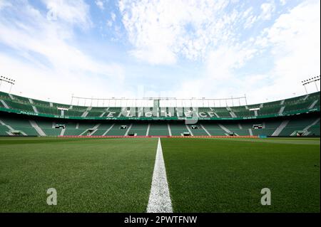 Soccer match between Rayo Vallecano and Getafe of the 2018/2019 Spanish ...
