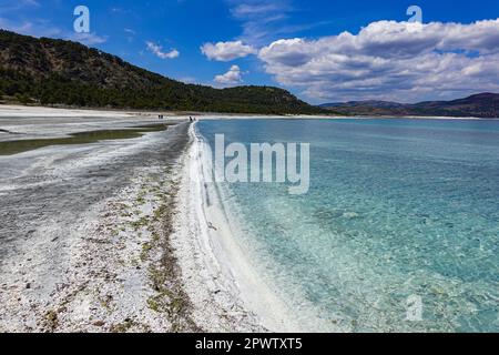Salda Lake, Lake Salda, Salda Golu, Salda, Antalya, Turkey Stock Photo ...