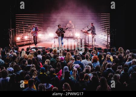Bern, Switzerland. 30th, April 2023. The German indie folk band Milky ...
