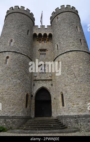 Saltwood Castle, Hythe Kent Stock Photo - Alamy