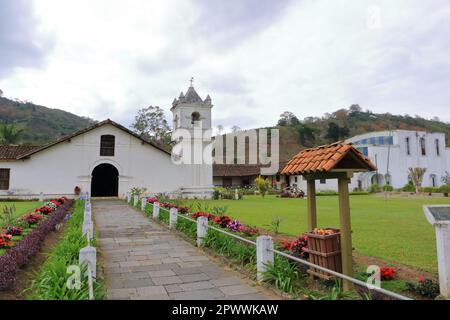 Colonial Church Orosi, Cartago in Costa Rica Stock Photo - Alamy