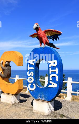 Colorful entry Sign for the city of Jaco in Costa Rica Stock Photo - Alamy
