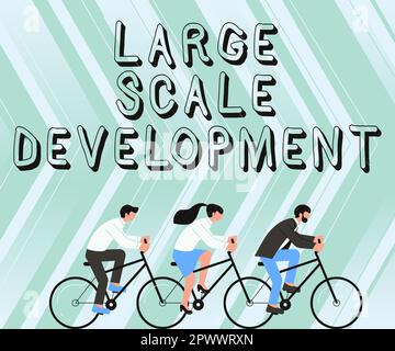 Handwriting text Large Scale Development, Concept meaning very wide and ...