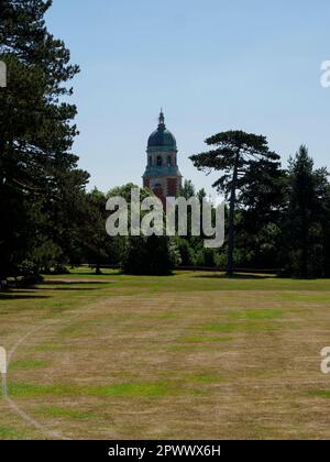 Royal Victoria Country Park, cricket club, Netley, Hampshire, UK Stock ...