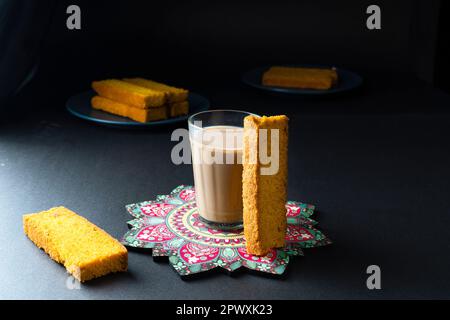 Cake rusk delicious indian Pakistani snacks Stock Photo - Alamy