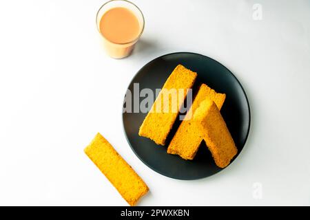 Cake rusk delicious indian Pakistani snacks Stock Photo - Alamy