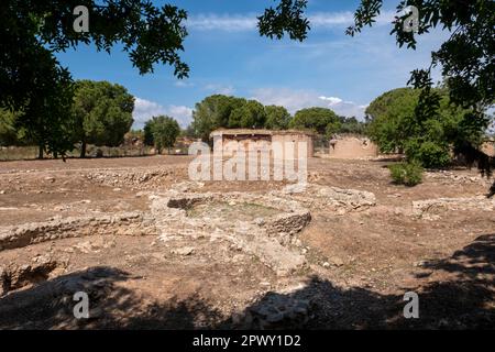 Lempa Prehistoric settlement, Lempa village, Paphos, Cyprus Stock Photo ...