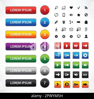 Arrows collection. For your web site design, logo, app, UI. Vector ...