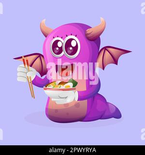 Noodle bowl collage element vector Stock Vector Image & Art - Alamy