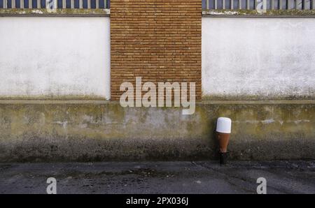 Detail of water intake for firefighters, fire protection Stock Photo ...
