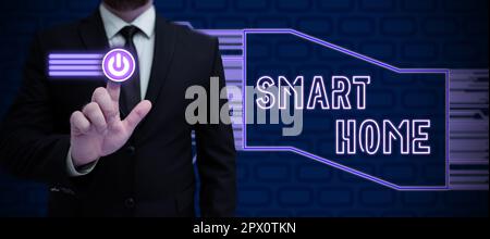 Conceptual caption Smart Home, Conceptual photo automation system ...