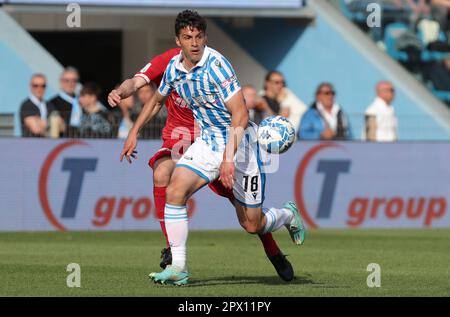 Matteo Arena (Spal) during the Italian Football Championship Serie BKT ...