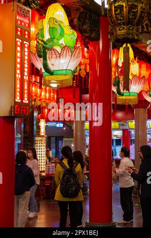 Taipei, Taiwan - Songshan Ciyou Temple in Songshan District, Taipei ...