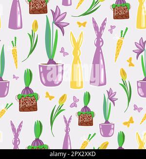 Pink amaryllis pattern background vector Stock Vector Image & Art - Alamy