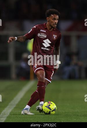 Valentino Lazaro (Torino FC) during the Italian Cup, Coppa Italia ...