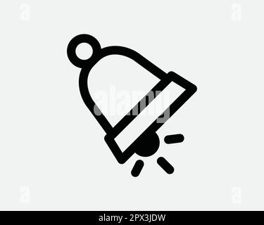 Icon Christmas bell for holiday season Stock Vector Image & Art - Alamy