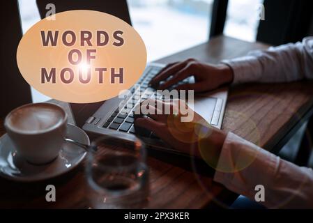 Sign displaying Words Have Power. Conceptual photo Energy Ability to ...