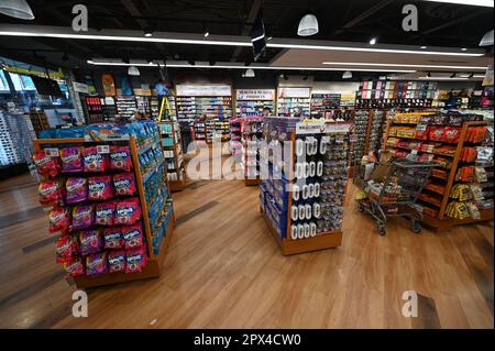ABC food store in Fremont street Las Vegas Stock Photo - Alamy