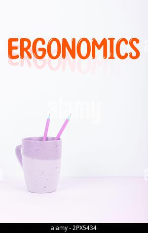 Inspiration showing sign Ergonomics, Internet Concept fitting or ...