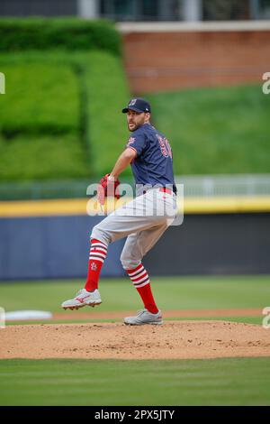 Durham, NC: Memphis Redbirds starting pitcher Adam Wainwright (50 ...
