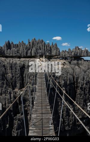 Karst landscape, Tsingy du Bemaraha National Park, Unesco World ...