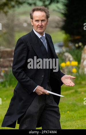 The Duke and Duchess of Northumberland, Ralph and Jane Percy attend the ...