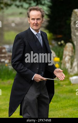 The Duke and Duchess of Northumberland, Ralph and Jane Percy attend the ...